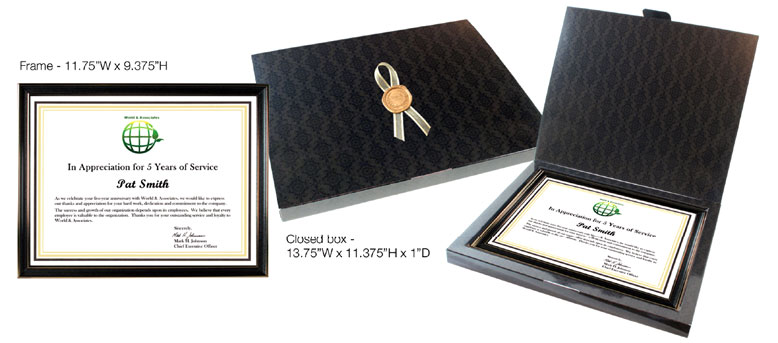 Employee Service Awards Enhanced Gift-of-Choice Presentations