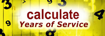 Years of Service Calculator - Excel tool from Select-Your-Gift